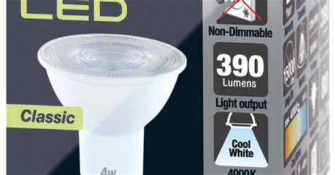 Integral Ilgu10ne103 Led 4w Cool White Gu10