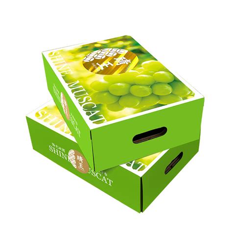 現貨【水果禮盒】高檔陽光玫瑰葡萄包裝盒 燙金 晴王6斤8斤裝禮品盒 手提盒 空盒子 批發 蝦皮購物
