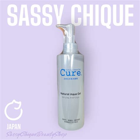Cure Natural Aqua Gel Gentle Exfoliator Shopee Philippines
