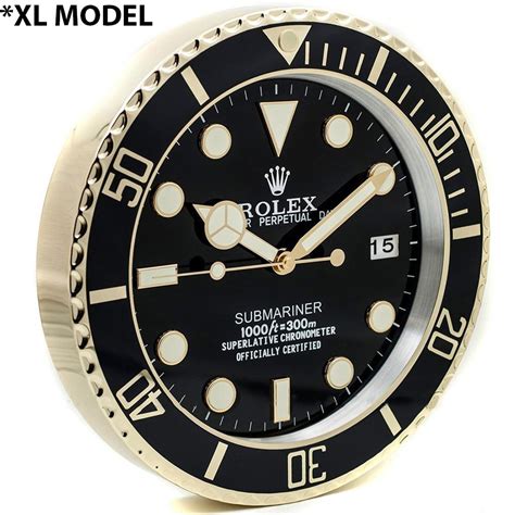 Rolex Wall Clock “xl” Submariner Affordable Elegance