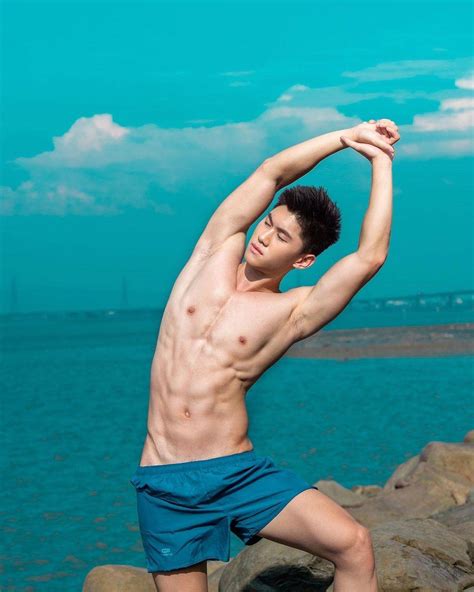 男人的隐私图片 肌肉帅哥李竣皓隐私照