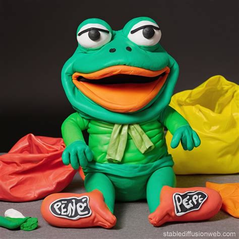 Pepe The Frog Design By Matt Furie Use Computer Render Natural Lighting