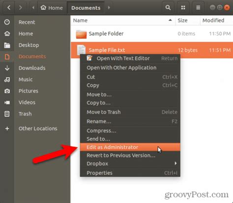 How To Open Files And Folders As Administrator In Nautilus In Ubuntu 1710 And 1804