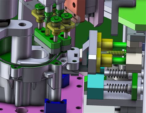 Industrial 3d Model Cylinder Hole Testing Machine Machine World