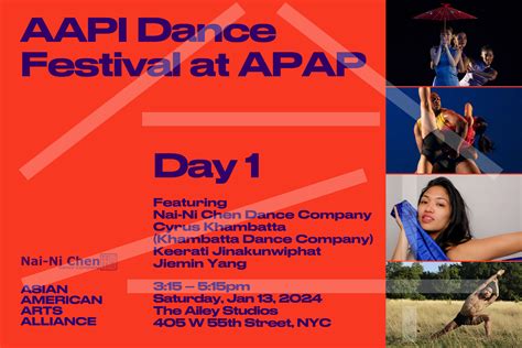 Aapi Dance Festival At Apap Day 1 Asian American Arts Alliance
