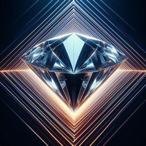 premium photo diamond shape