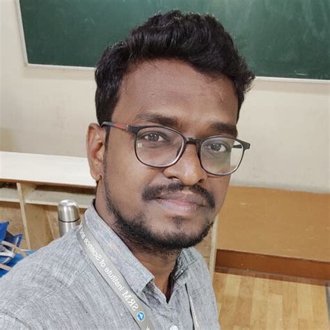 Mathavan Narayanaswamy Research Scholar Doctor Of Philosophy Srm