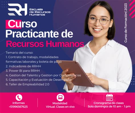 Curso De Formación Practicante De Recursos Humanos Erh Escuela De Rrhh