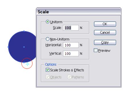 Scaling An Image With Adobe Illustrator