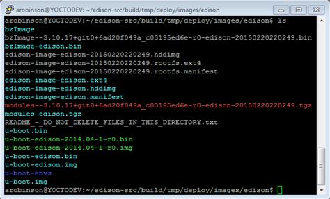 Linux What To Do With Yocto Build Files Once Complete Super User