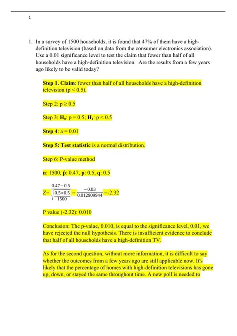 Statisticsmath Hypothesis Testing And Chi Square Test For