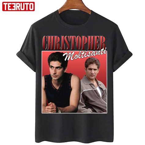 Christopher Moltisanti Retro Design Sopranos Unisex T Shirt Teeruto