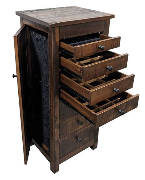 Rustic Jewelry Armoire