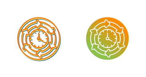 Processing Time Vector Icon Vector Art At Vecteezy