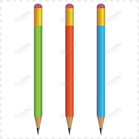 Lovepik صورة Ai 450085855 Id الرسومات بحث صور ثلاثة أقلام رصاص مع