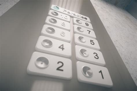 Premium Photo Elevator Buttons
