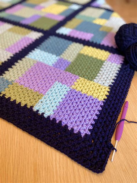 Mondrian Windows Blanket Pattern Now Available The Crochet Swirl