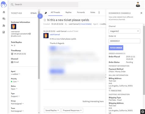 Magento 2 Order Fetch Uvdesk Open Source Helpdesk