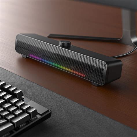 Soundbar Gaming Състема Колона Компютър Onikuma L16 2x5w Bluetooth Usb