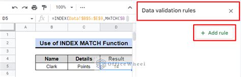 Use Index Match Across Multiple Sheets In Google Sheets