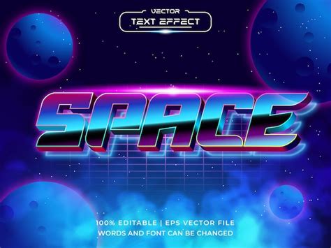 Edytowalna Makieta Tekstu W Stylu 3d Text Effect Premium Wektor