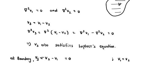 Solved 3 The Solutions Of The Potential Governed By The Laplace Or