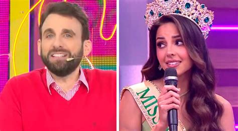Rodrigo González Baja De Su Nube A Luciana Fuster Por Decir Que Ahora