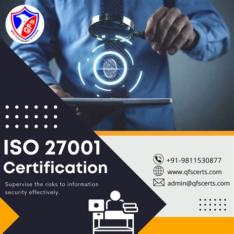 Brief Of Iso 27001 Certification Qfs Certs