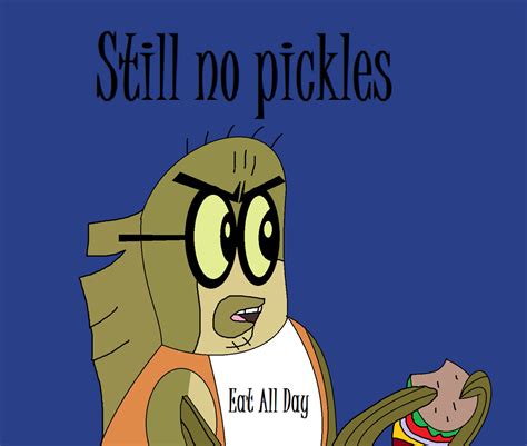 Still No Pickles Guy From Spongebob At Oscar Loveless Blog