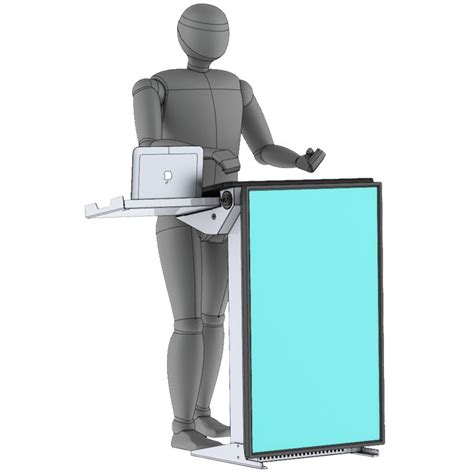 Lectern Digital Presentation Portrait Or Landscape Calgary Tech Rent