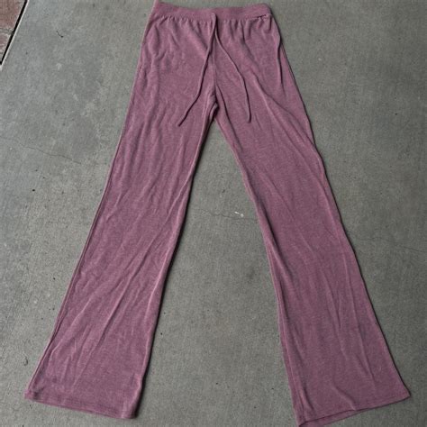 Thin Pink Flare Pants 🦩 Supa Cute And Comfy Waist Depop
