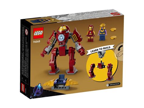 Lego Marvel Hulkbuster Iron Mana Vs Thanos