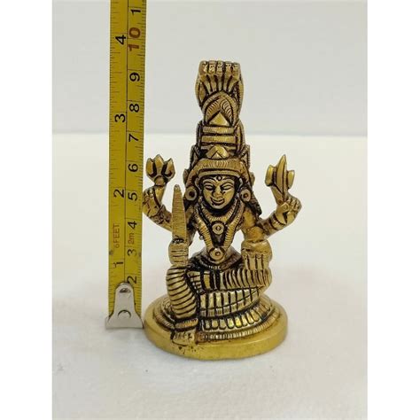 Brass Large Mariamma Statue South Indian Goddess Arulmigu Mariamman Shakthi Devi Shopee Malaysia