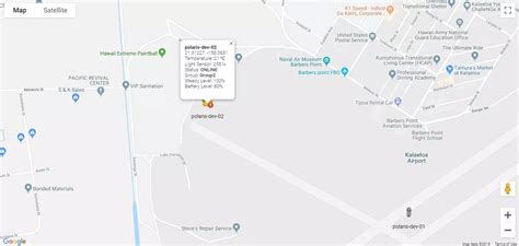 Radio Control Web Interface For Portable Polaris Lights