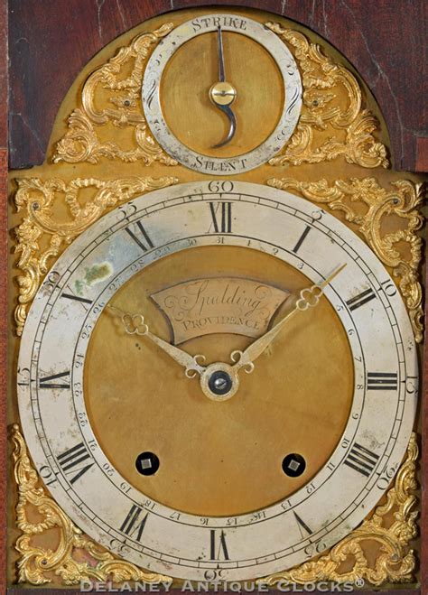 A Superb American Made Bracket Clock Made By The Providence Rhode Island Clockmaker Edward