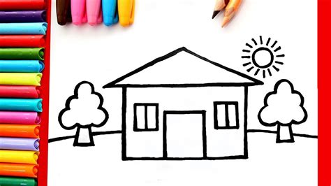 Cách Vẽ Ngôi Nhà Trong Tranh Hướng Dẫn Chi Tiết Từng Bước Dễ Hiểu