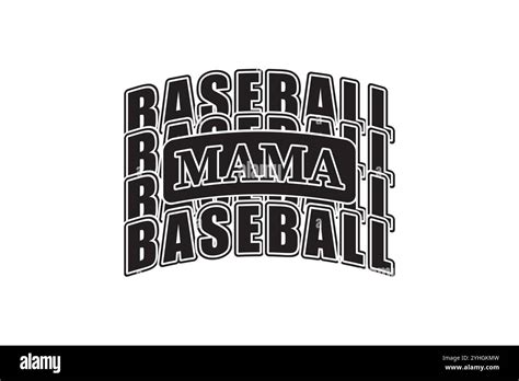 Mom Varsity Svg T Shirt Design Stock Vector Image And Art Alamy