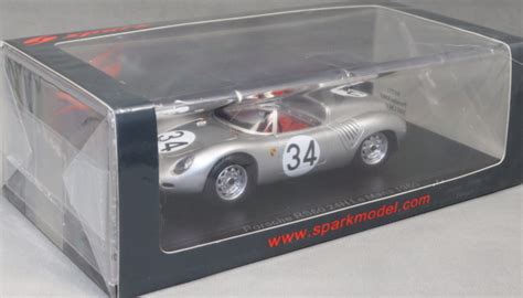 Porsche 718 Rs60 Le Mans 1960 Maurice Trintignant Hans