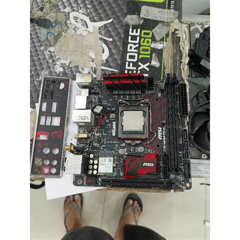 Jual Mainboard MSI Z I Itx Gaming Ddr Procsesor Core I Gen Shopee Indonesia