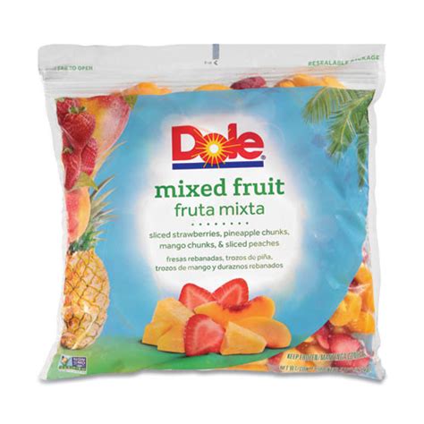 Dole Frozen Mixed Fruit 5 Lb Bag