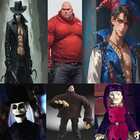 Blade And P And Jester