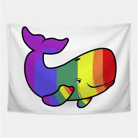 Rainbow Whale Gay Pun Shirt Pride Month Rainbow Whale Gay Pun Pride