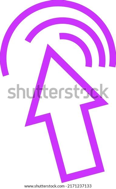 Computer Mouse Click Cursor Arrow Icons Stock Vector Royalty Free Shutterstock