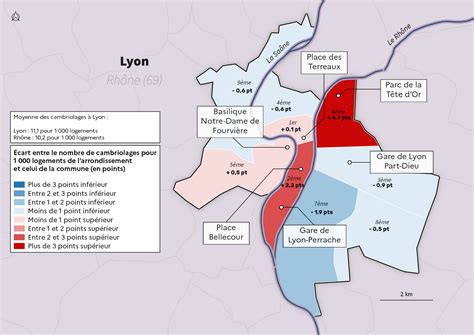 Lyon les arrondissements les plus touchées par la délinquance Le Bonbon
