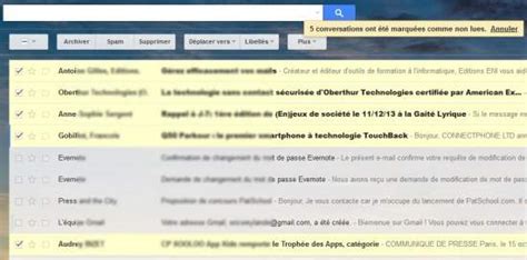 Afficher en er ou sélectionner les mails non lus sur Gmail
