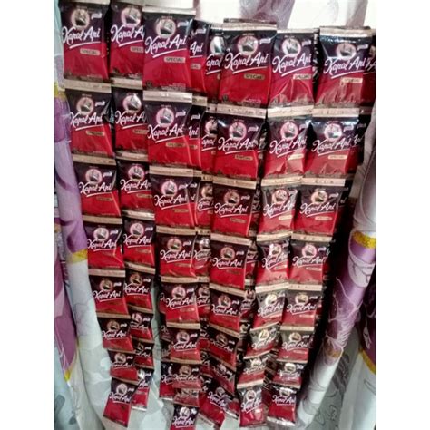 Jual Kopi Kapal Api MINI Gr Tanpa Gula Rencengan Isi Pcs Shopee Indonesia