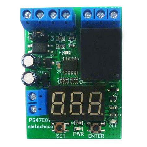Dc 12v Led Interruptor De Relé Digital Módulo De Placa De Control