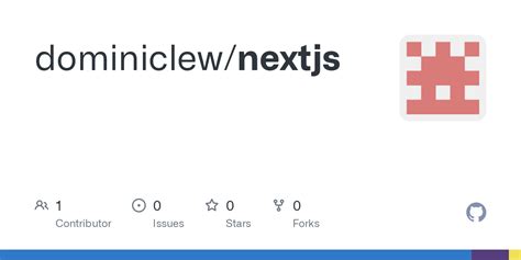 Github Dominiclewnextjs