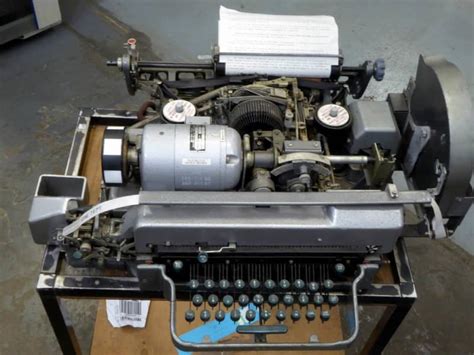 Creed Model 7e Telex Printingticker Tape Terminalteleprinter