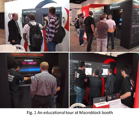Macroblock Brings An Led Display Educational Tour At Infocomm Usa 2017
